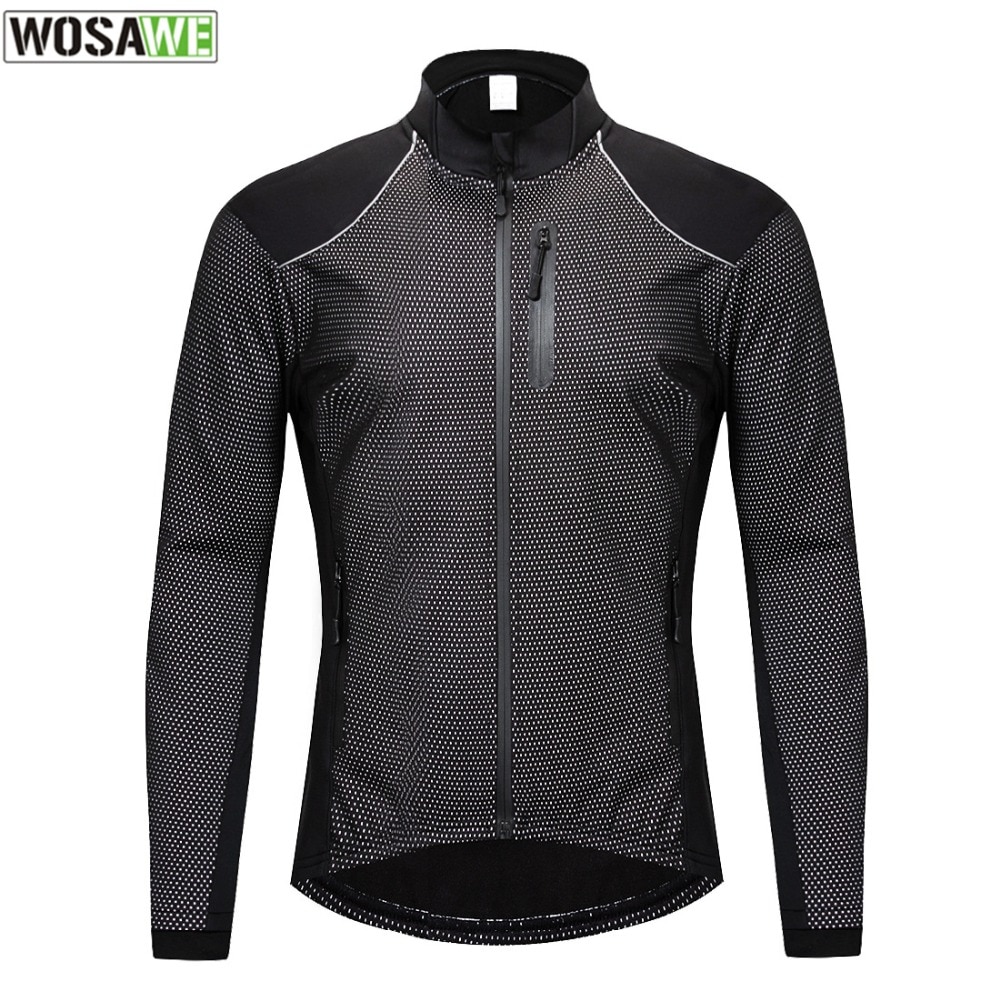 Wosawe Mannen Fietsen Jas Winter Thermische Warm U... – Vicedeal