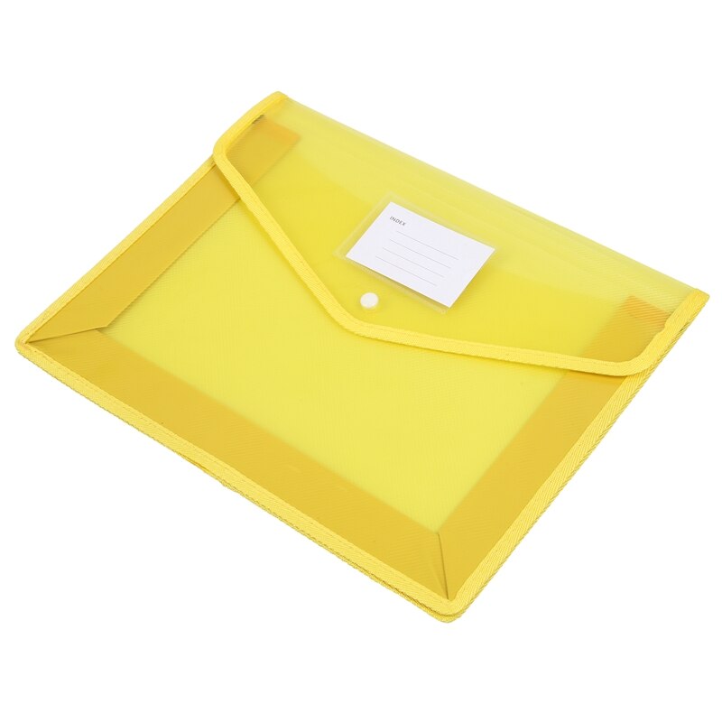 2Pcs/Set A4 Plastic File Wallet Document Folder Pr... – Grandado