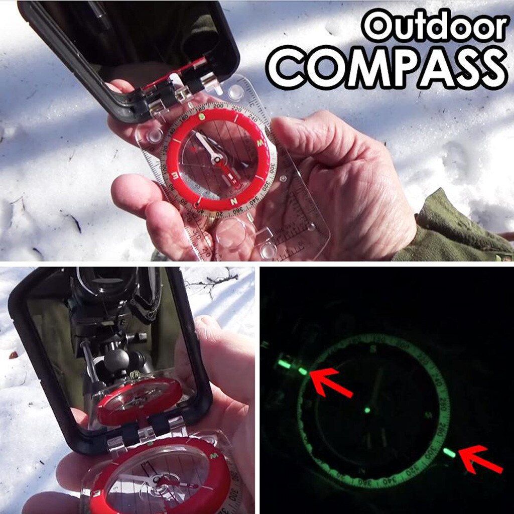 Multi-Functional Outdoor Luminous Compass With LED... – Vicedeal