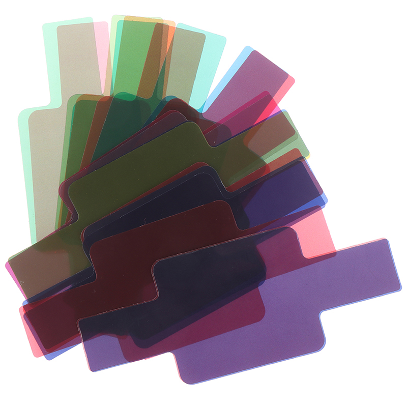 Universal Camera Flash 20 Color Gels Filter Diffus... – Grandado