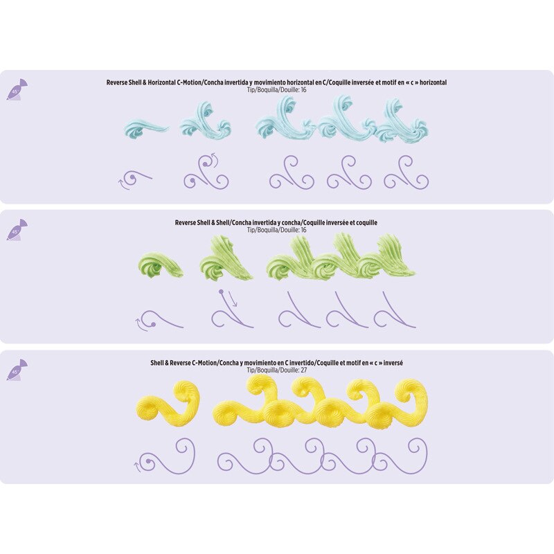 Cake Practice Template Board Icing Piping Drawing ... – Grandado