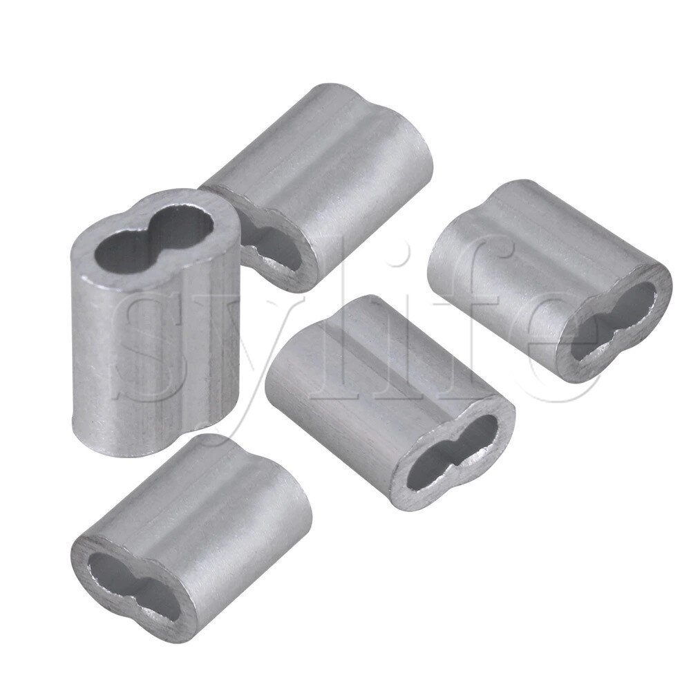 Aluninum Double Ferrules Crimping Loop Sleeve for ... – Grandado