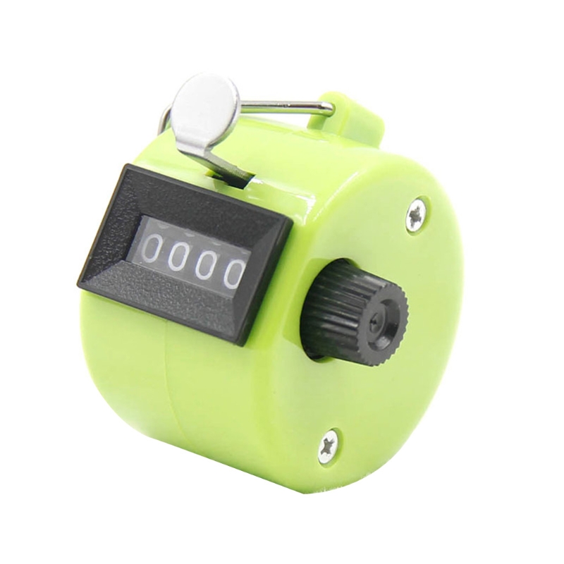 Hand Held Tally Counter 4 Digit Mechanical Palm Cl... – Grandado