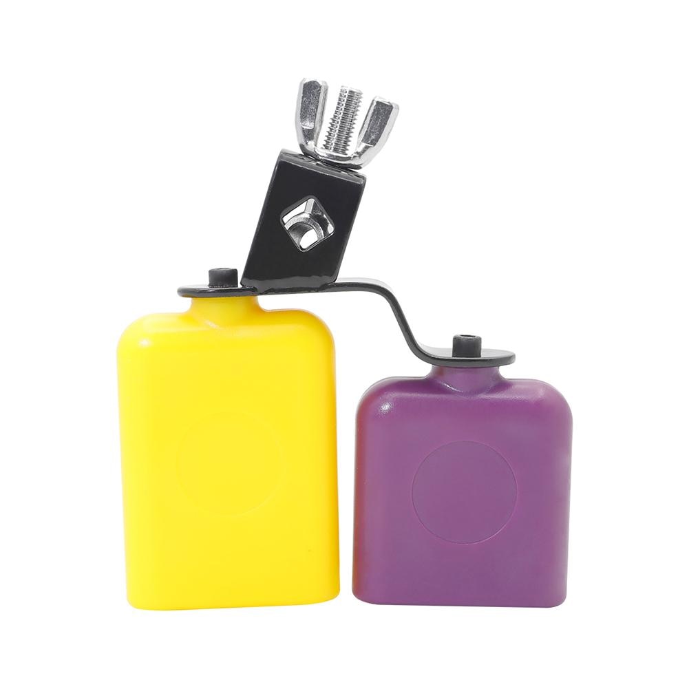 Cloche à Percussion Double Sambago, bloc de brouss... – Grandado