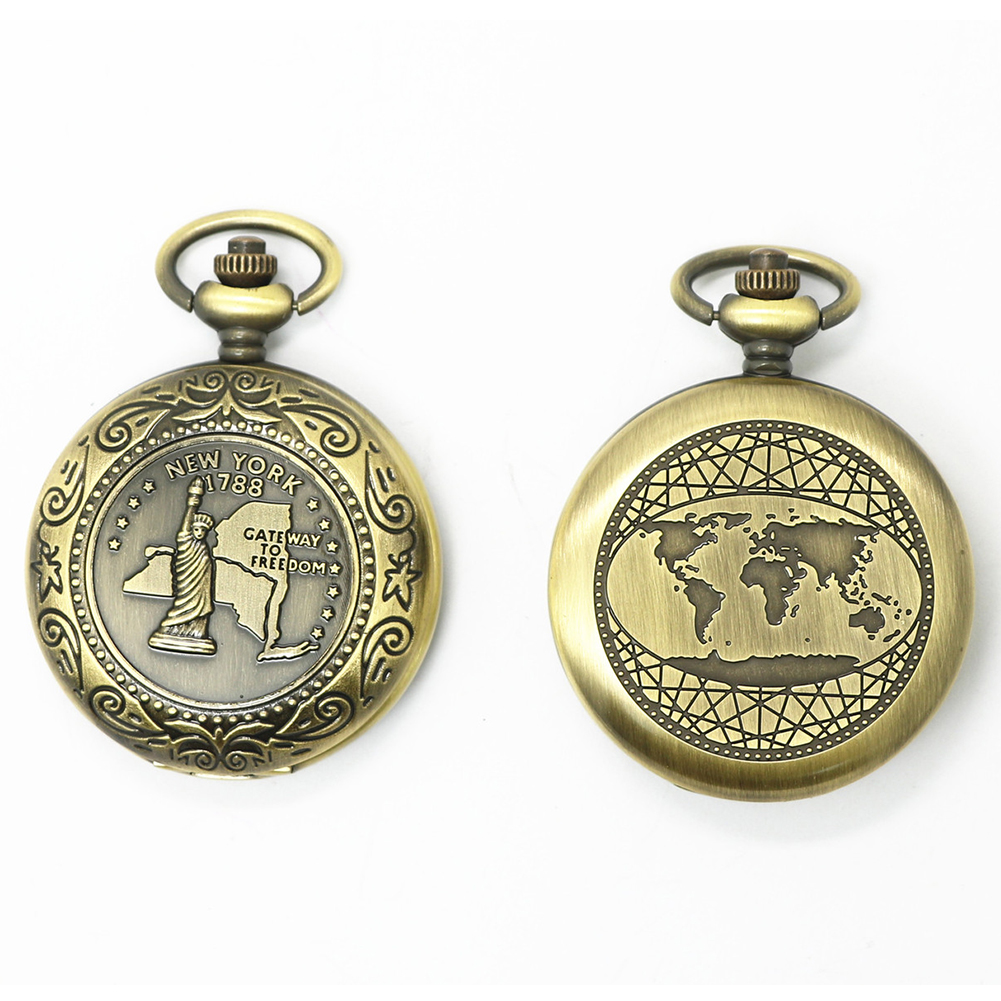 1pc Vintage Kirsite Compass Pocket Watch For Outdo... – Grandado