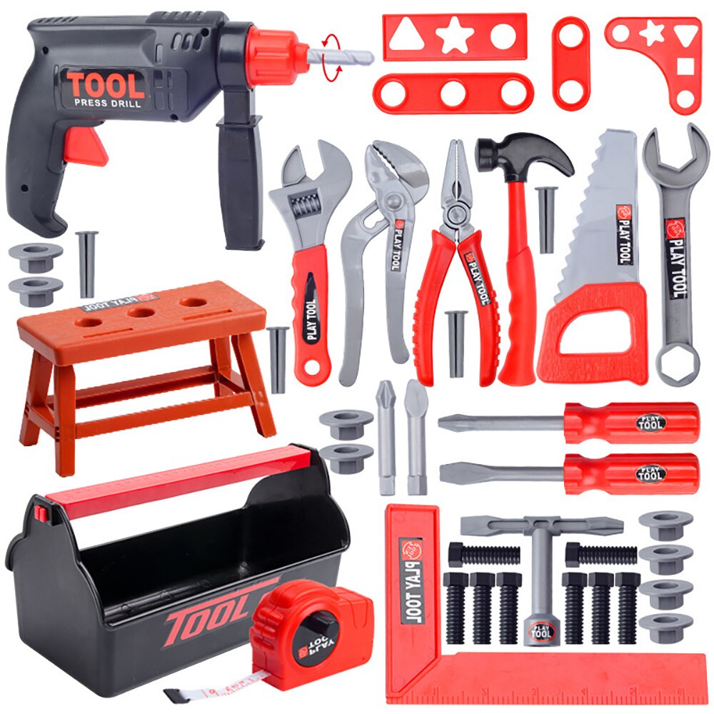 DIY Education Maintenance Drill Toolbox Kit Simula... – Vicedeal
