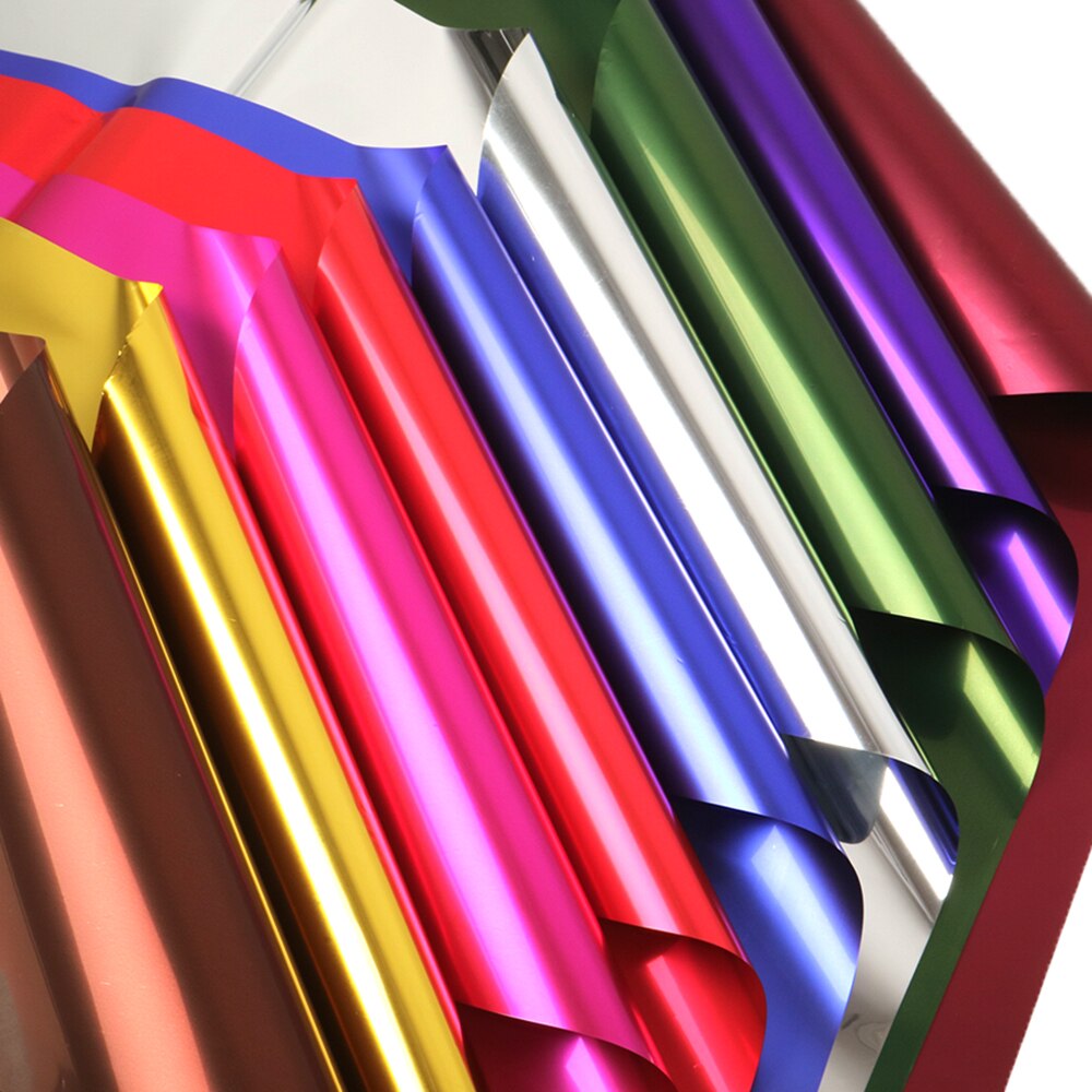 20 stks/pak 60*60cm Platina Wrap Papieren Bloem Wi... – Grandado