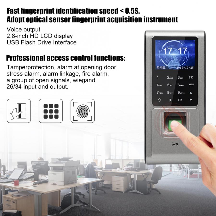 Access Control ID Card Fingerprint Reader Employee... – Vicedeal Access Control ID Card Fingerprint Reader Employee... – Vicedeal
