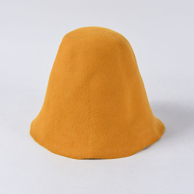 Classical Women Cloche Bucket Felt Hat Autumn Wint... – Grandado