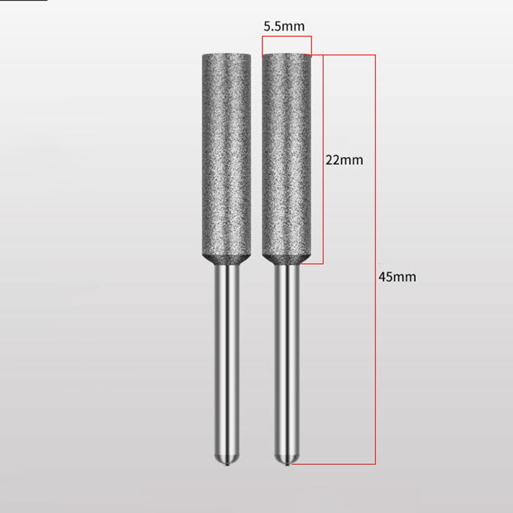 5Pcs Diamond Coated Cylindrical Burr Chainsaw Shar... – Vicedeal