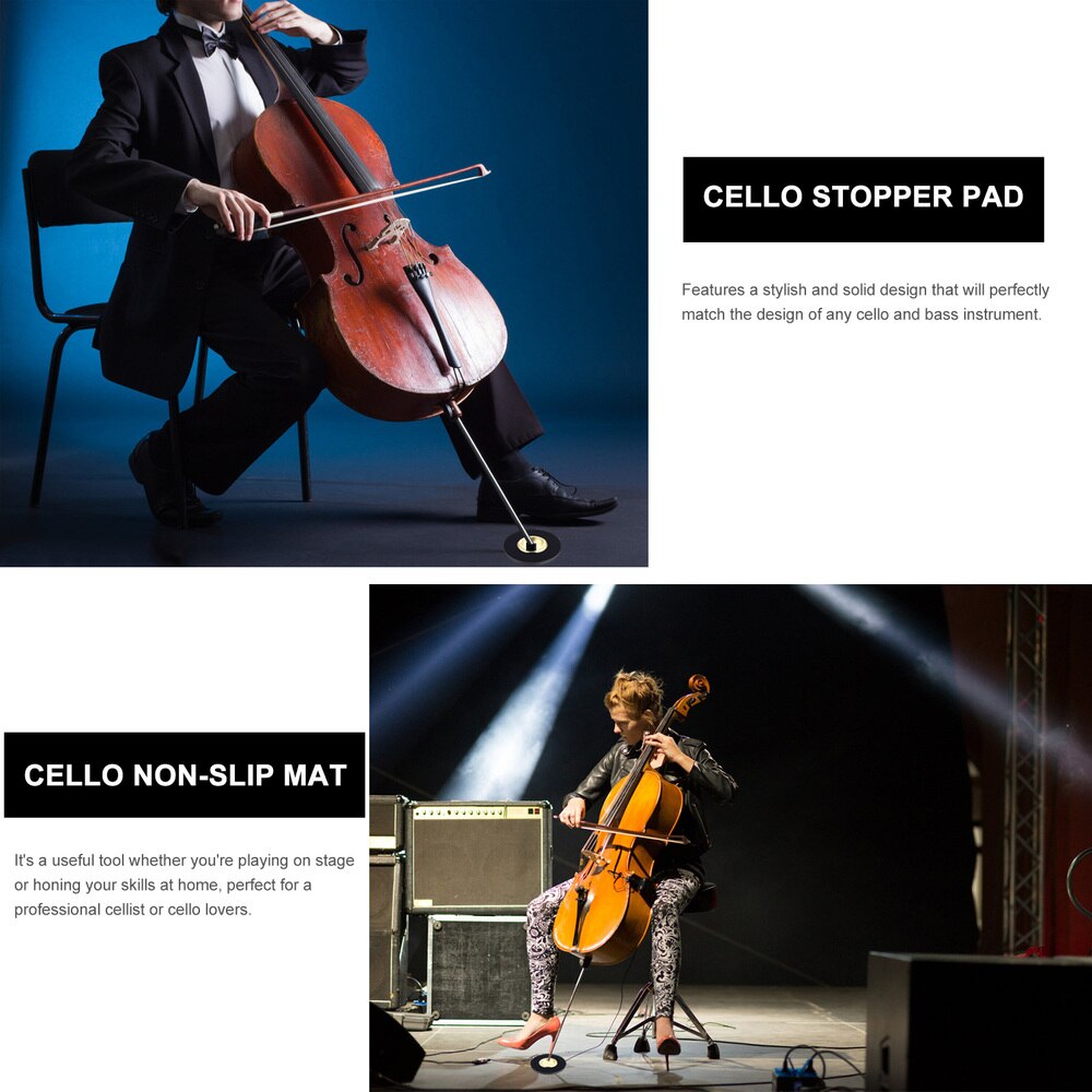 Violoncello Cello Slide-Proof Pad Stop End Pin Sta... – Grandado