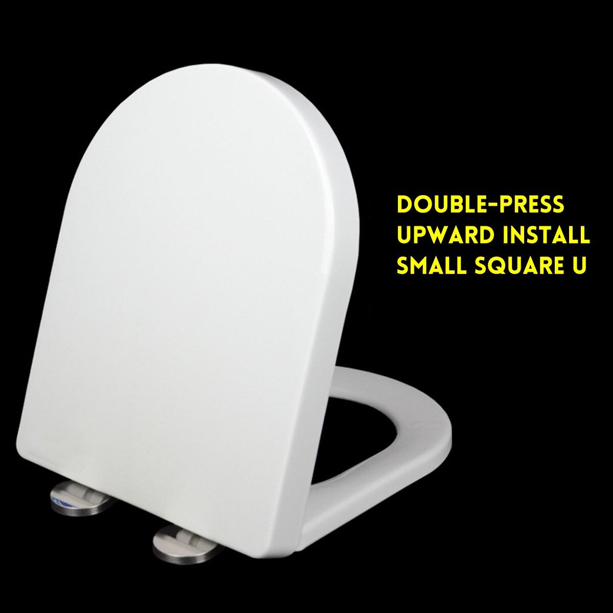 1Pcs PP Universal Slow-Close Toilet Seat Lid Cover... – Grandado