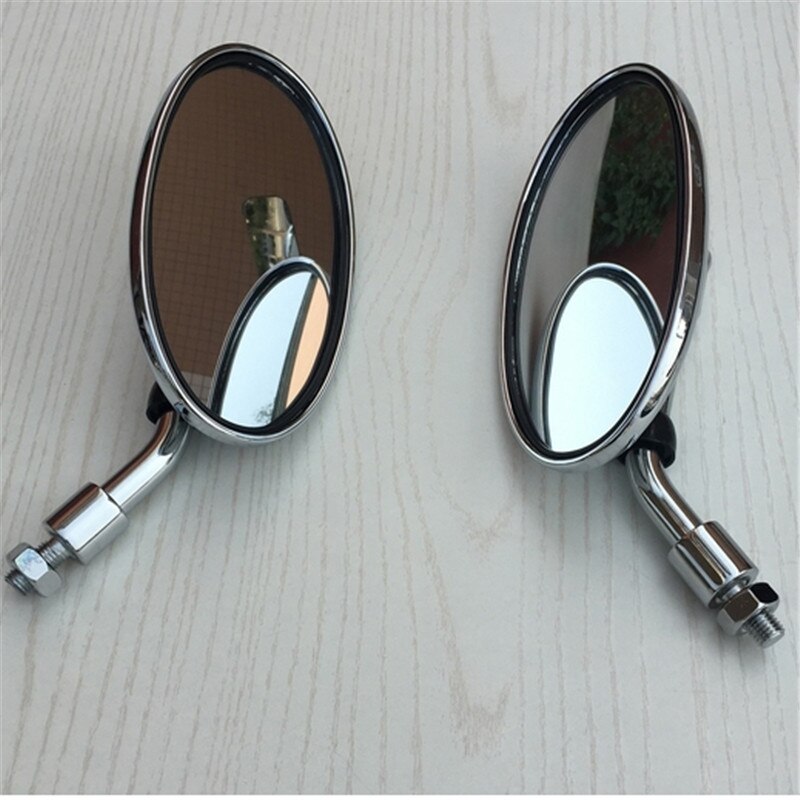 classic motorbike side mirror vintage chorme moto ... – Grandado