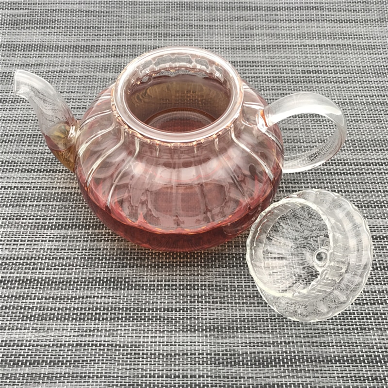 Arshen 600ml gresskar stil slitesterk glass tekann... – Grandado
