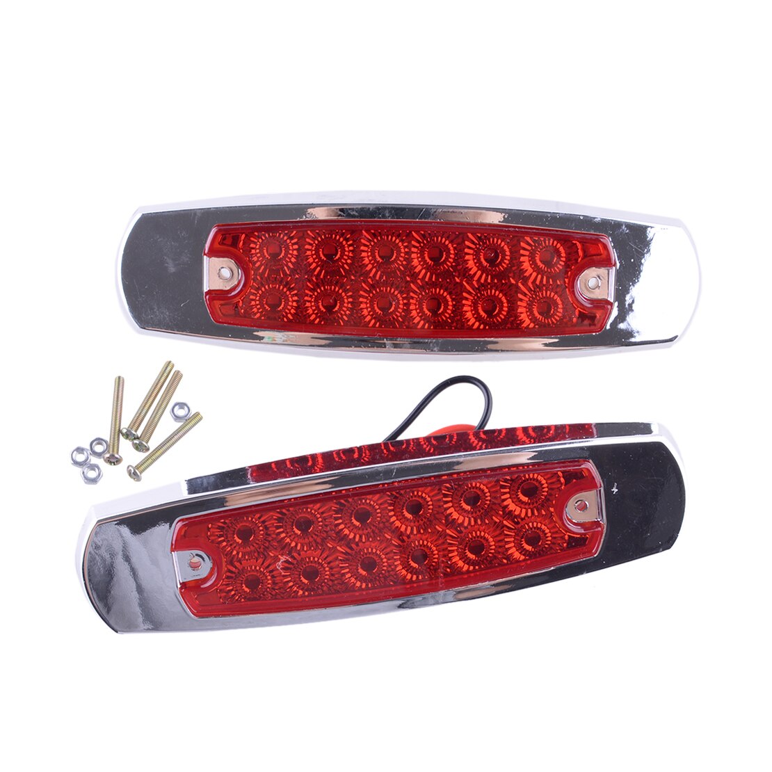 10Pcs 12V Side Marker Light Clearance LED Lamp Fis... – Vicedeal