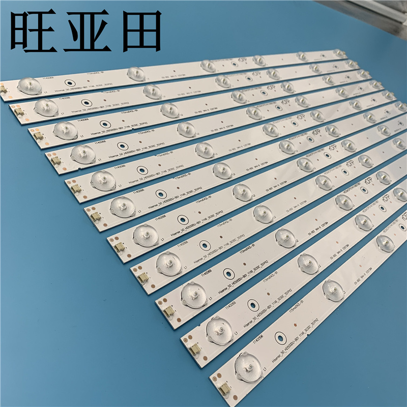 11 Pcs 6LED(6V) 503Mm Led Backlight Strip Voor His... – Grandado