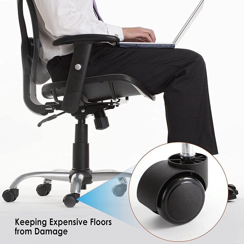 2 Inch Office Chair Wheels Heavy Duty Replacement,... – Grandado