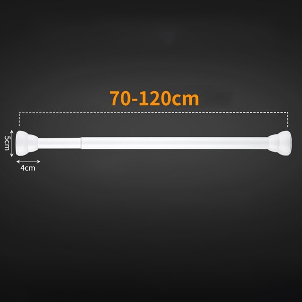 Adjustable Shower Curtain Rod Stainless Steel Spri... – Grandado