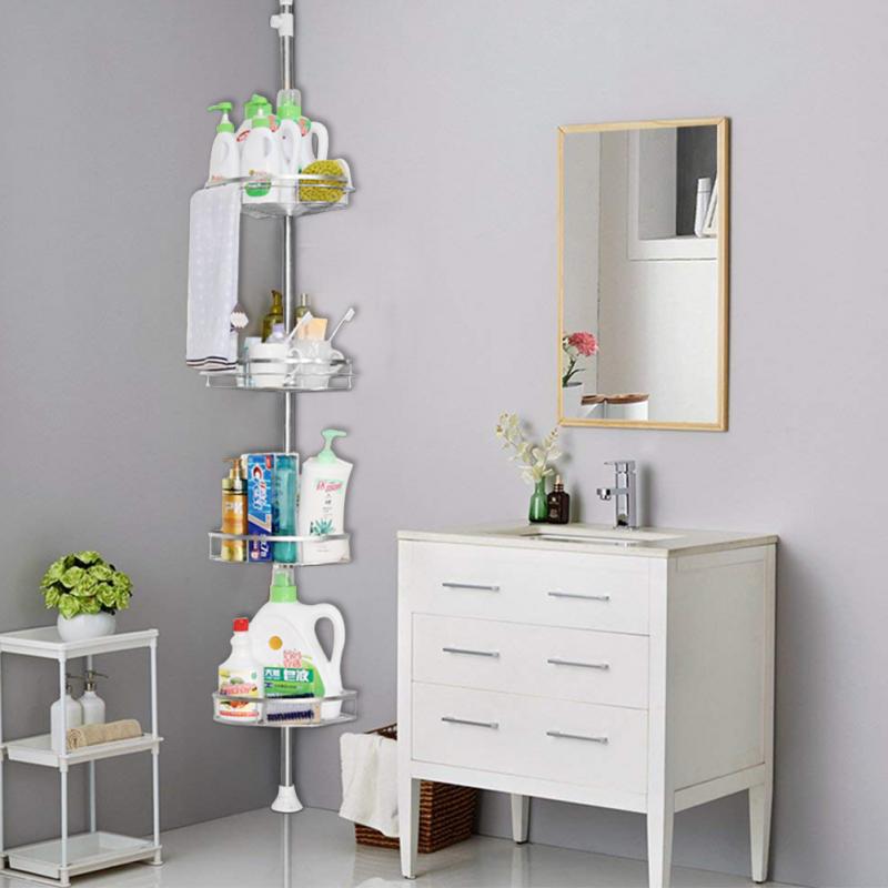 1Pcs Rvs Driehoekige Hoek Organiseren Rack Planken... – Grandado