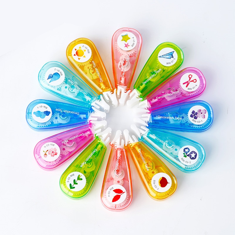 Kawaii Decorative Correction Tape Material Escolar... – Grandado