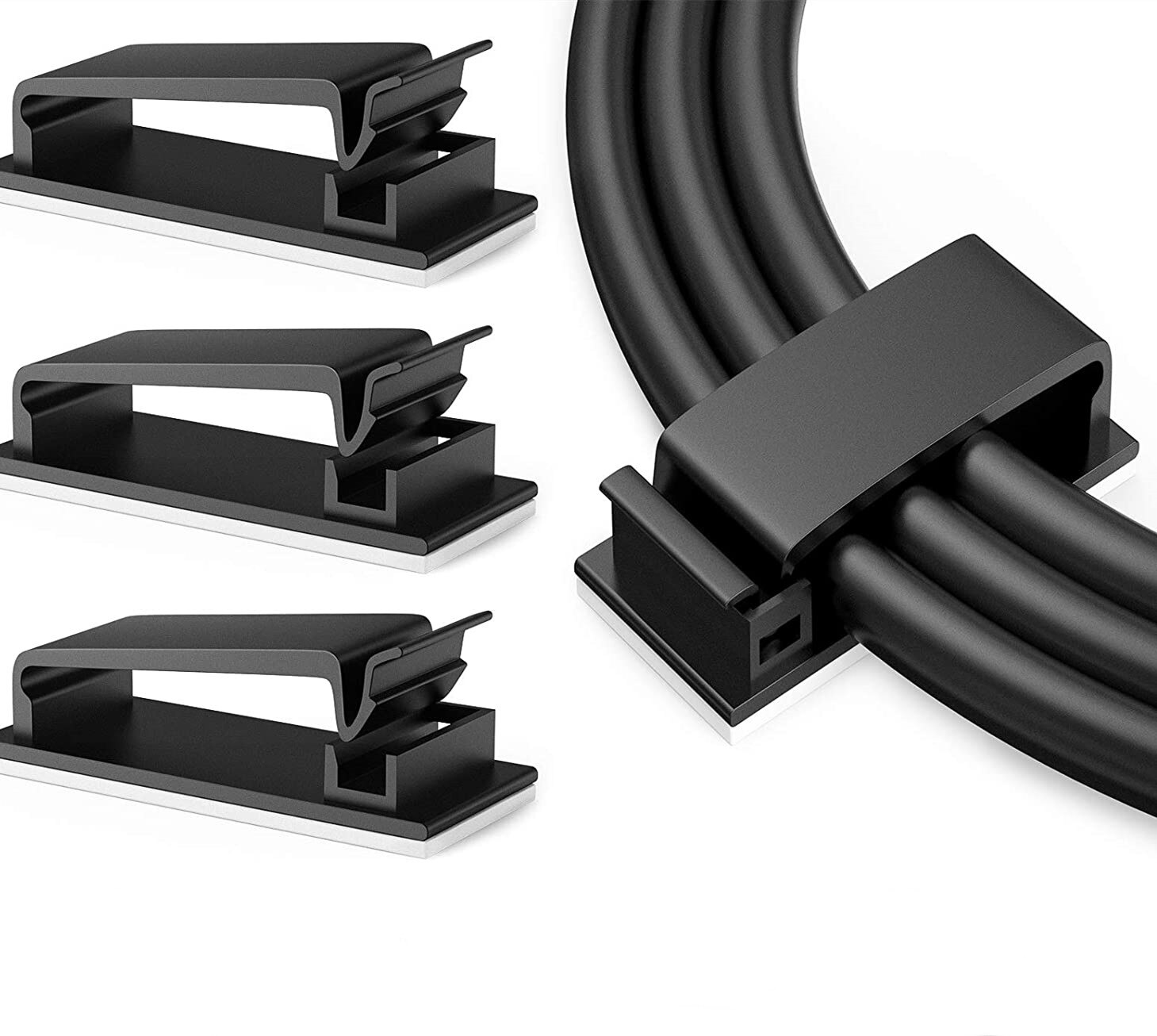 Self Adhesive Cable Management Clips Cable Organiz... – Vicedeal