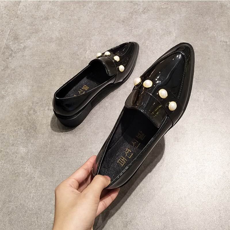 preppy style student outside single shoes pearl st... – Grandado