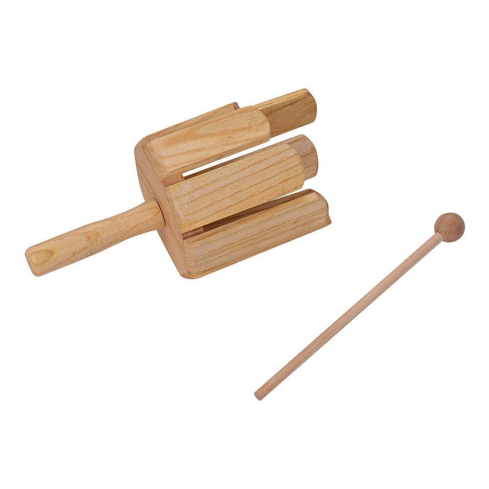 Wooden Sounder Wood Guiro with Stick Musical Toy P... – Grandado