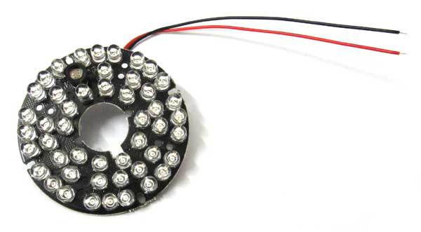 2 uds. 48 LEDs IR ulb Tablero apto para 3,6mm, 6mm... – Grandado