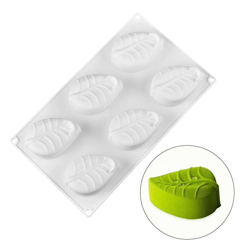 Moule de savon de Silicone de forme de feuille de ... – Grandado