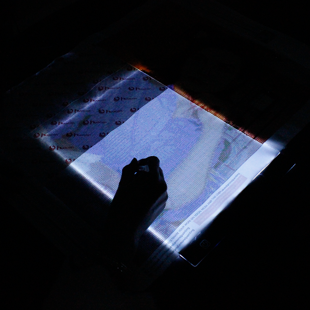 HUACAN A5 LED Light Tablet Pad Diamond Painting Ac... – Vicedeal