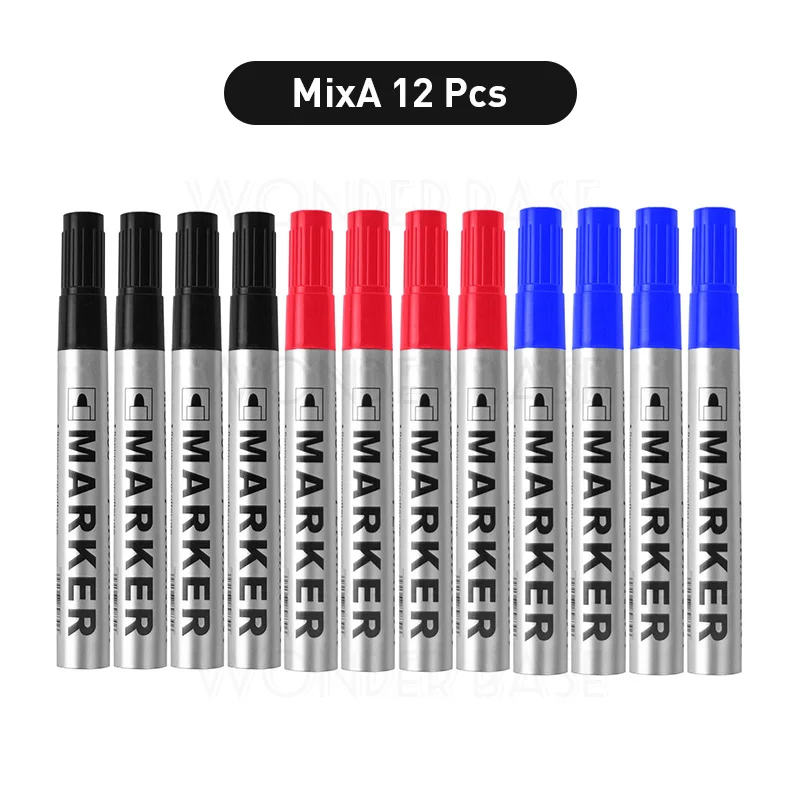 3/6/12Pcs/Set Permanent Art Marker Pen Fine Point ... – Vicedeal