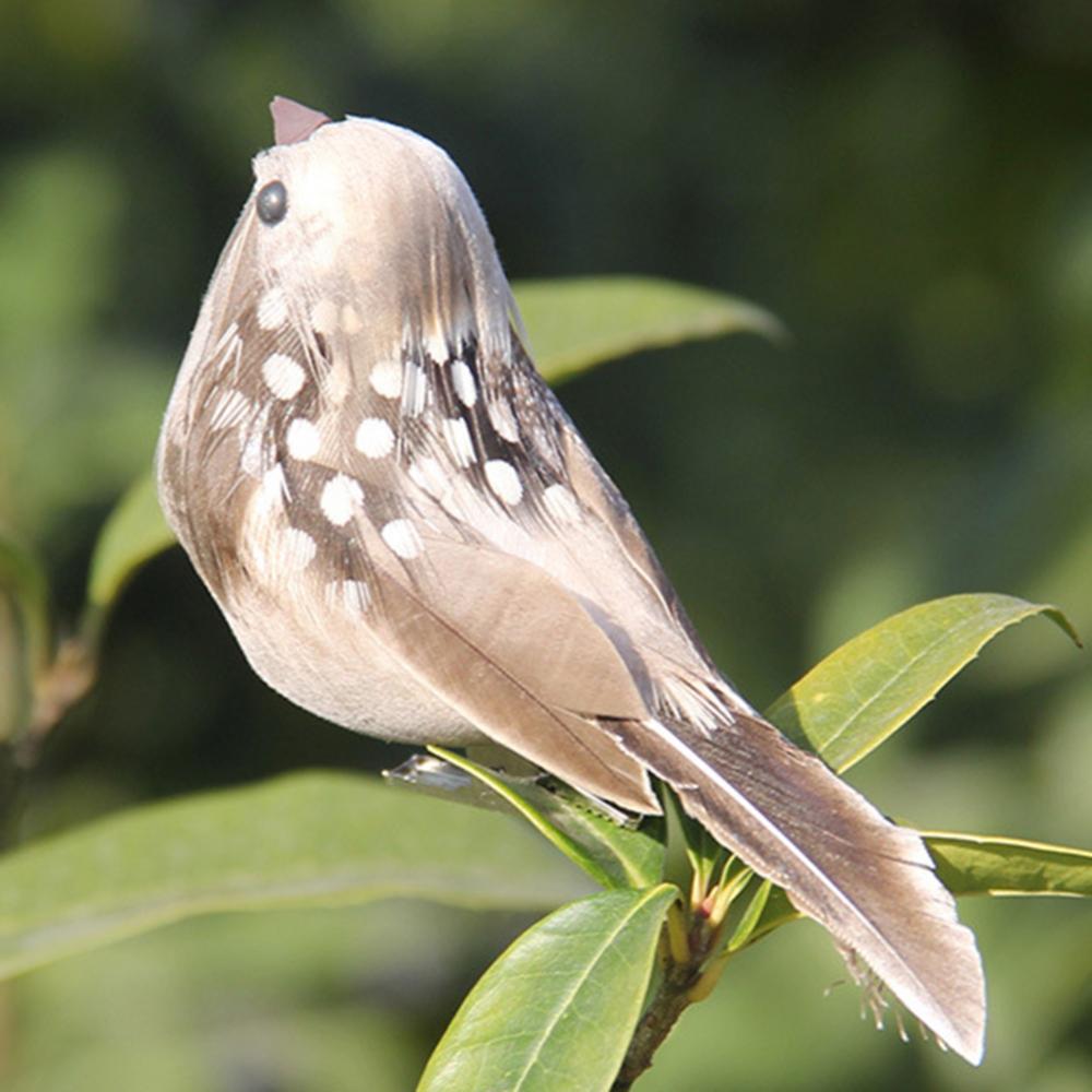 40% Sales! 12Pcs Artificial Animal Bird Spadger Sp... – Grandado