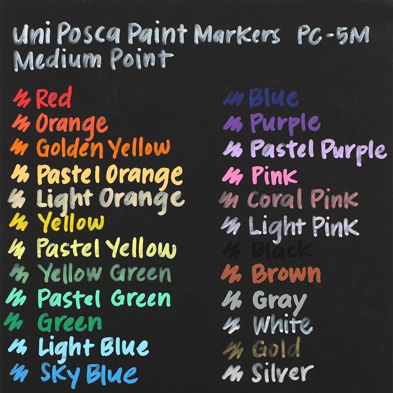 UNI POSCA Series Mark Pen Combination Packing Pain... – Vicedeal