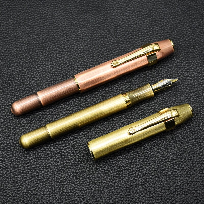 12Pcs Brass Metal Ink Fountain Pen Office Business... – Grandado