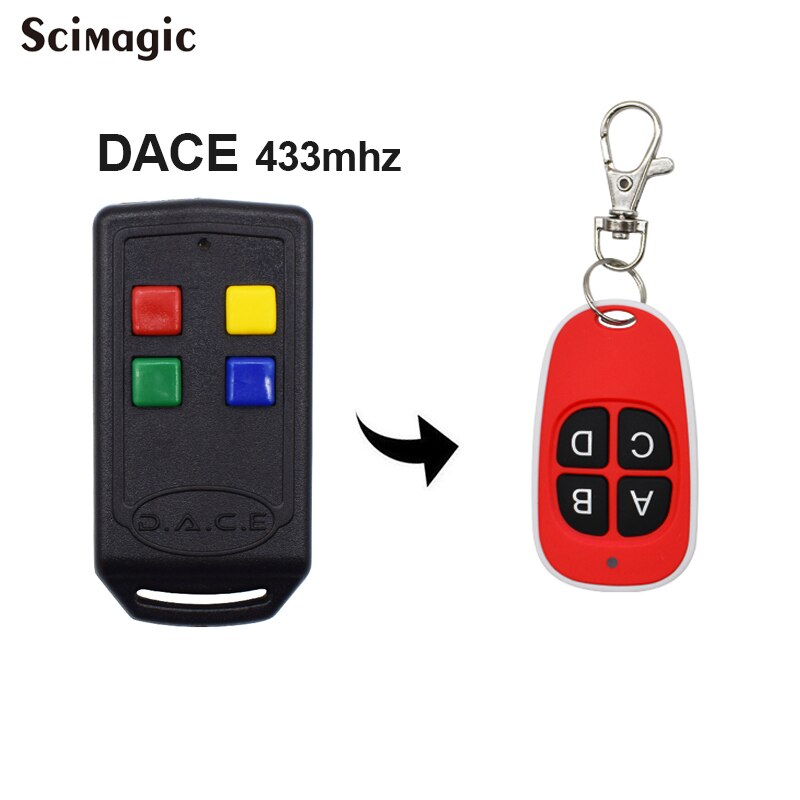 DACE garage door remote control 433MHz transmitter – Vicedeal