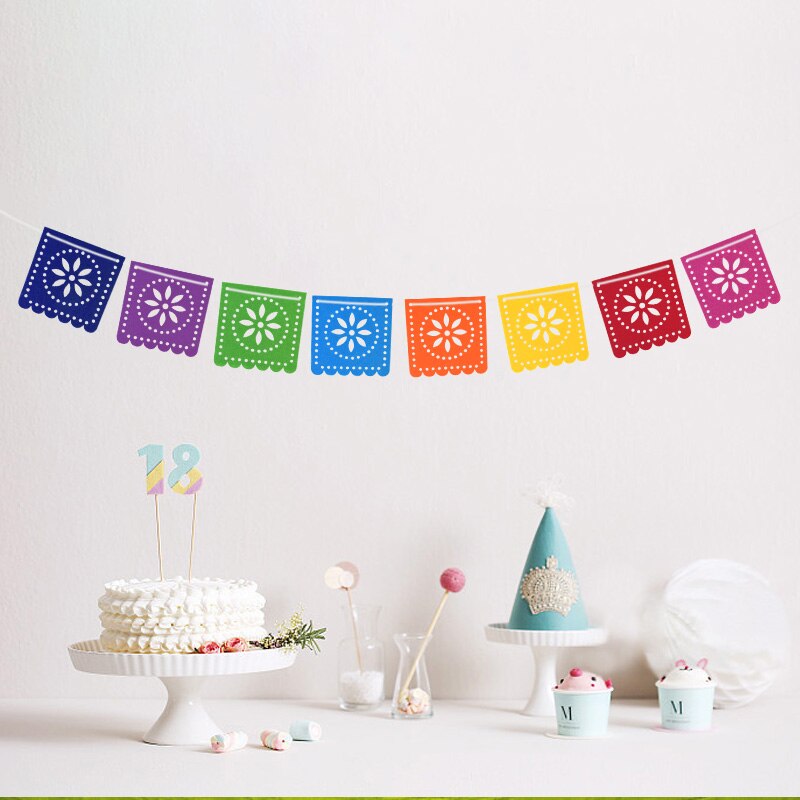 1pc Pinata Themed Party Mexican Banner Decor Garla... – Grandado