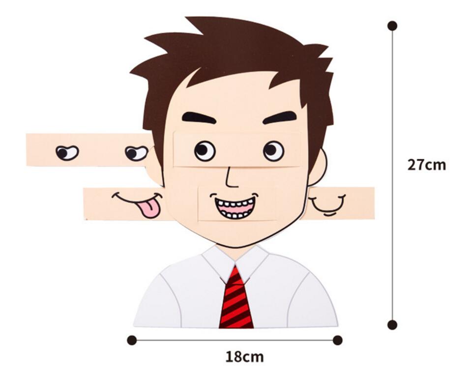 DIY Facial Expression Puzzle Toy Kindergarten Teac... – Grandado
