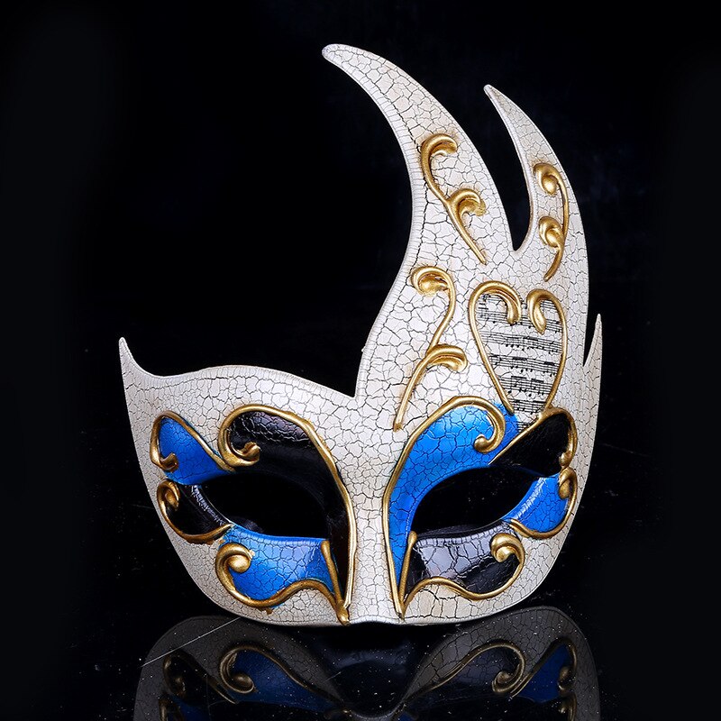 Neue Venedig Flamme Geformt Maske Party Leistung M... – Grandado