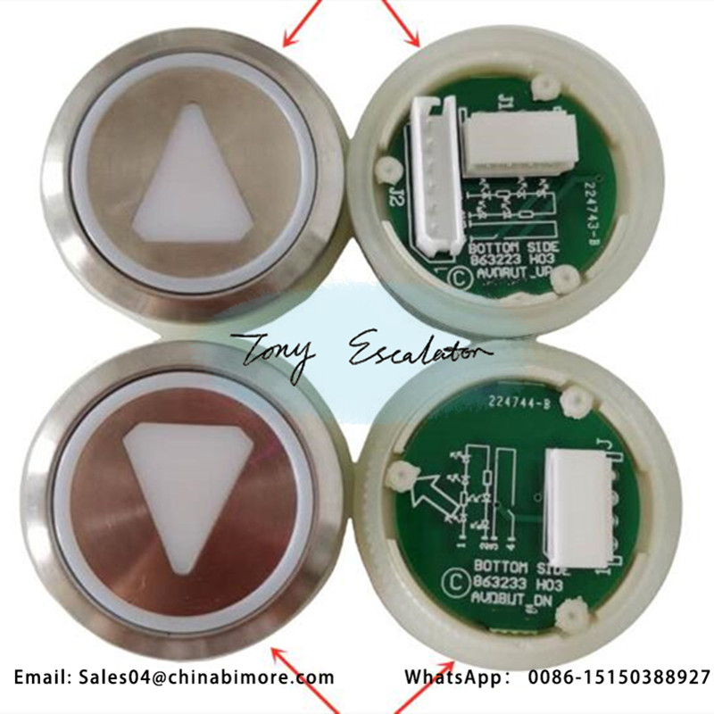 Elevator Button KDS50 863233H03 for kone parts – Grandado