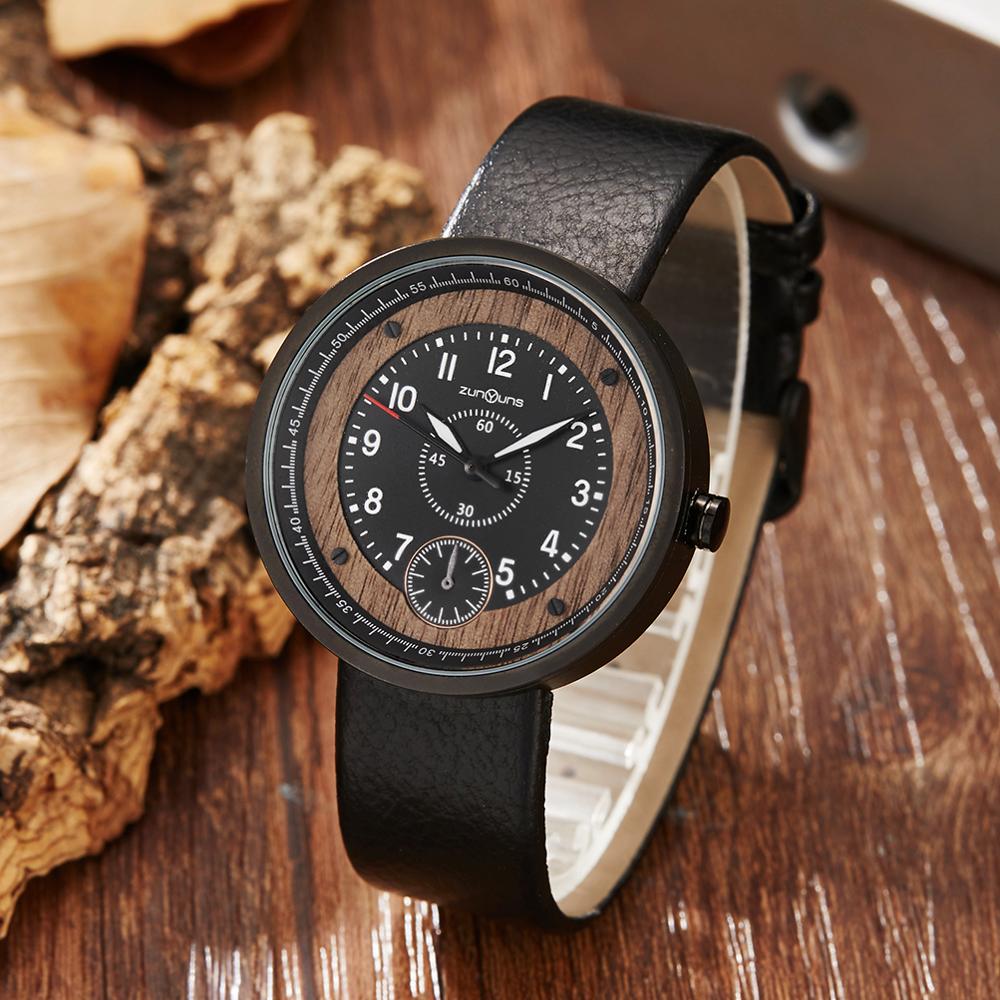 Unique Wood Watch Men Women Personality Stylish Ma... – Grandado