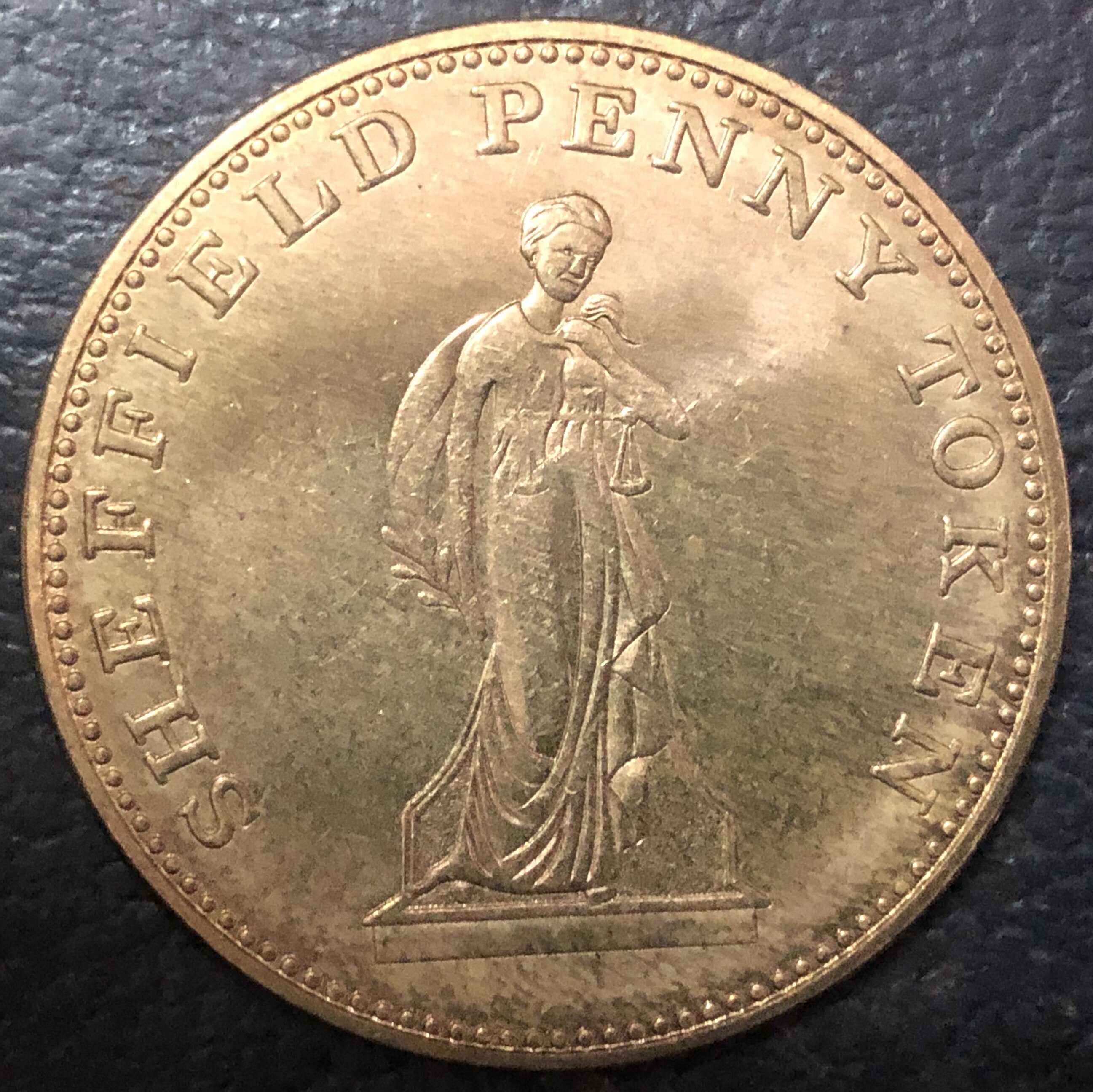 1815 Regno Unito Un Penny Token Copia Coin – Grandado