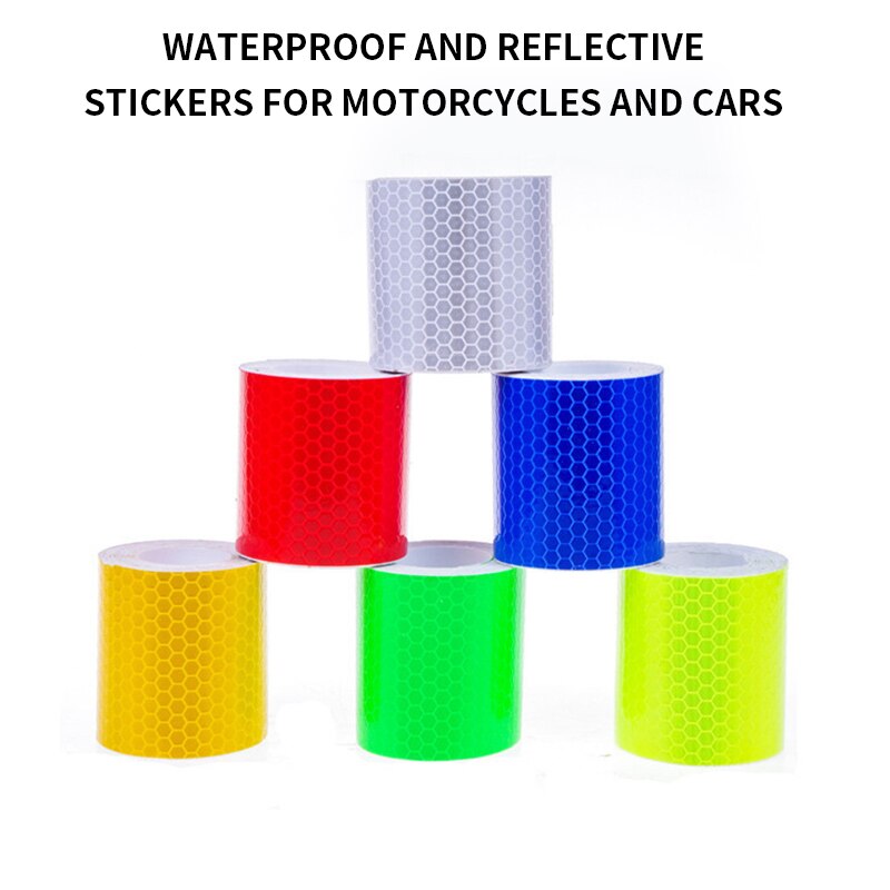 1 Cmx 8m Cykel Reflekterende Klistermærker Cykling Grandado