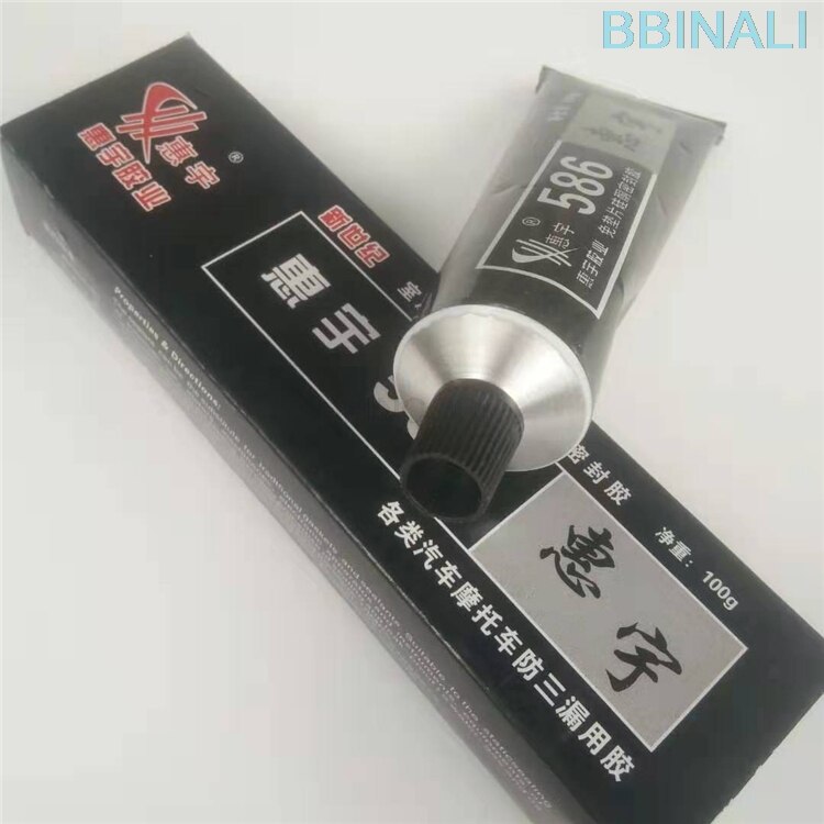 586 black sealant automobile motorcycle anti-three... – Vicedeal