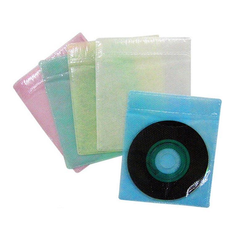 100Pcs 8cm 3" mini CD Storage Sleeve Envelope Hold... – Grandado