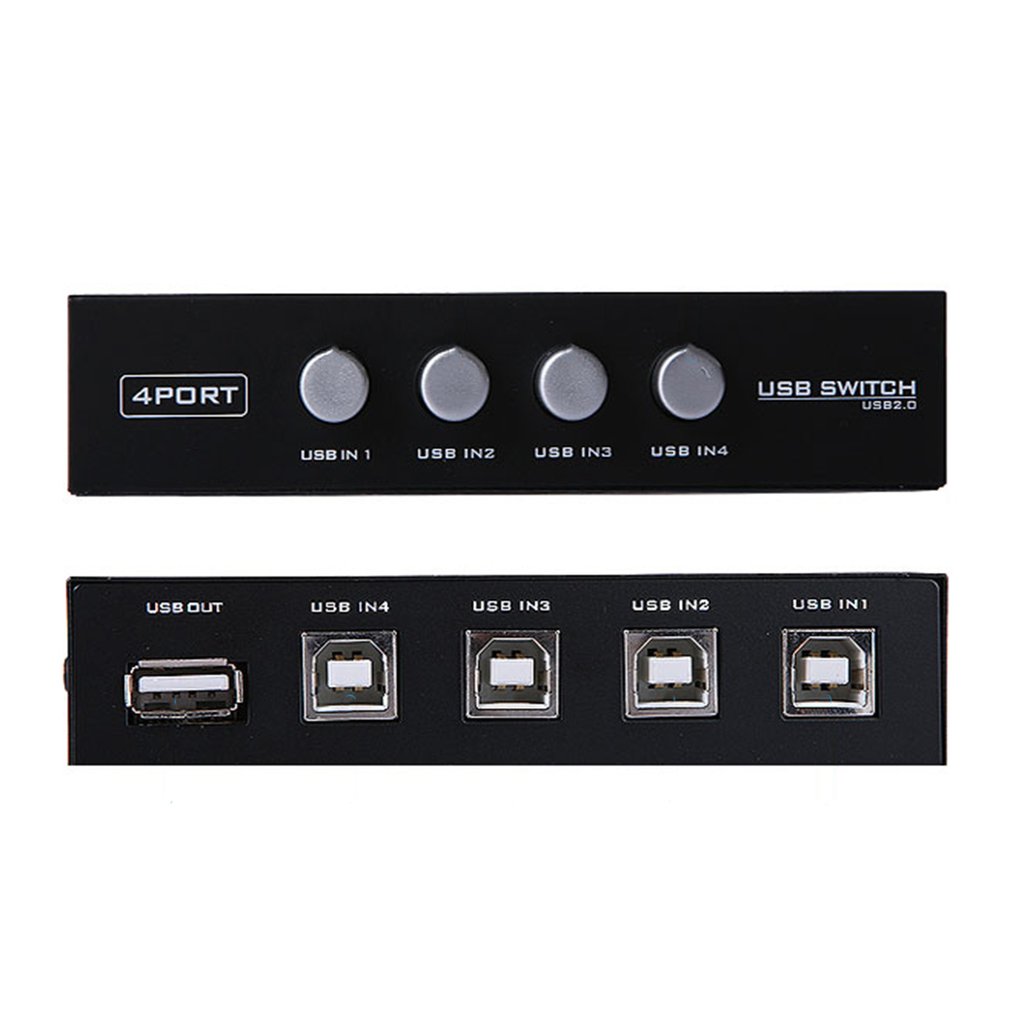 Usb switchar väljarbox 4 portar hub sharing switch... – Grandado