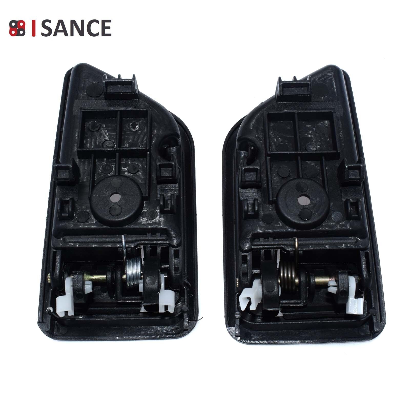 Interior cromado/Negro manija de puerta delantera ... – Grandado