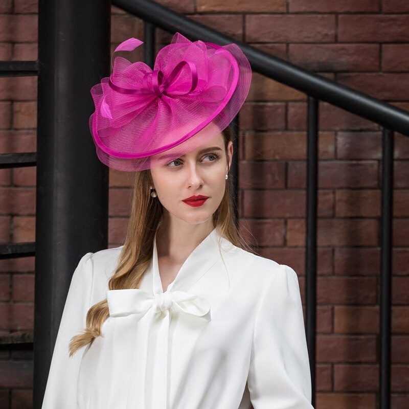 X009 Adult Fedoras Hat British Hats Royal Astcot H... – Vicedeal