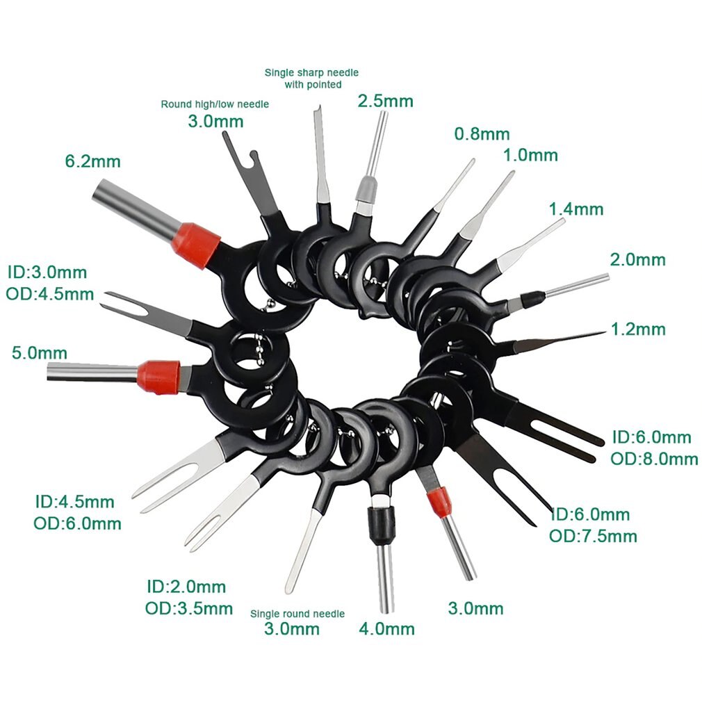 41Pcs Car Terminal Removal Kit Wiring Crimp Connec... – Grandado