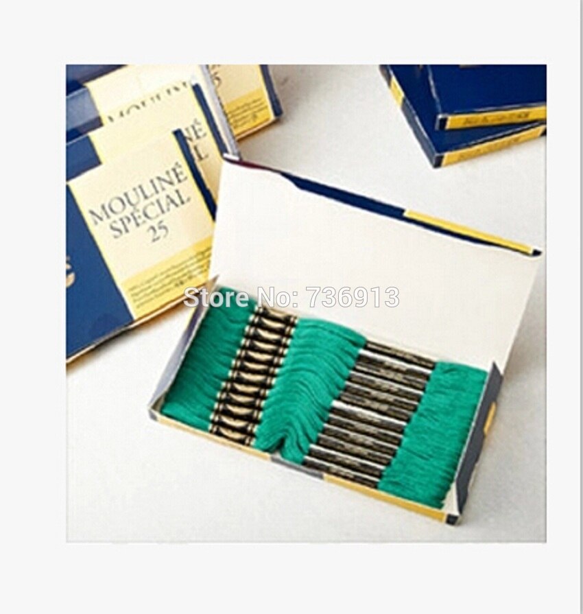 Total 50 pieces DMC Embroidery Cross Stitch Floss ... – Grandado