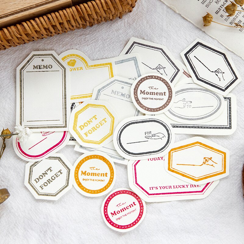 Vintage INS Style Frame Border Stamp DIY Wooden Ru... – Grandado